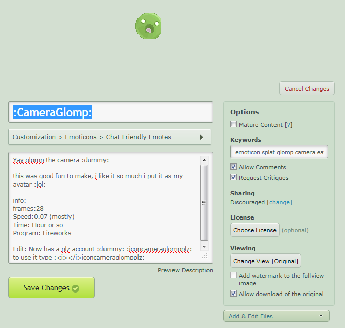 deviantART New Feature Deviation Edits and Uploa by phoenixleo on ...